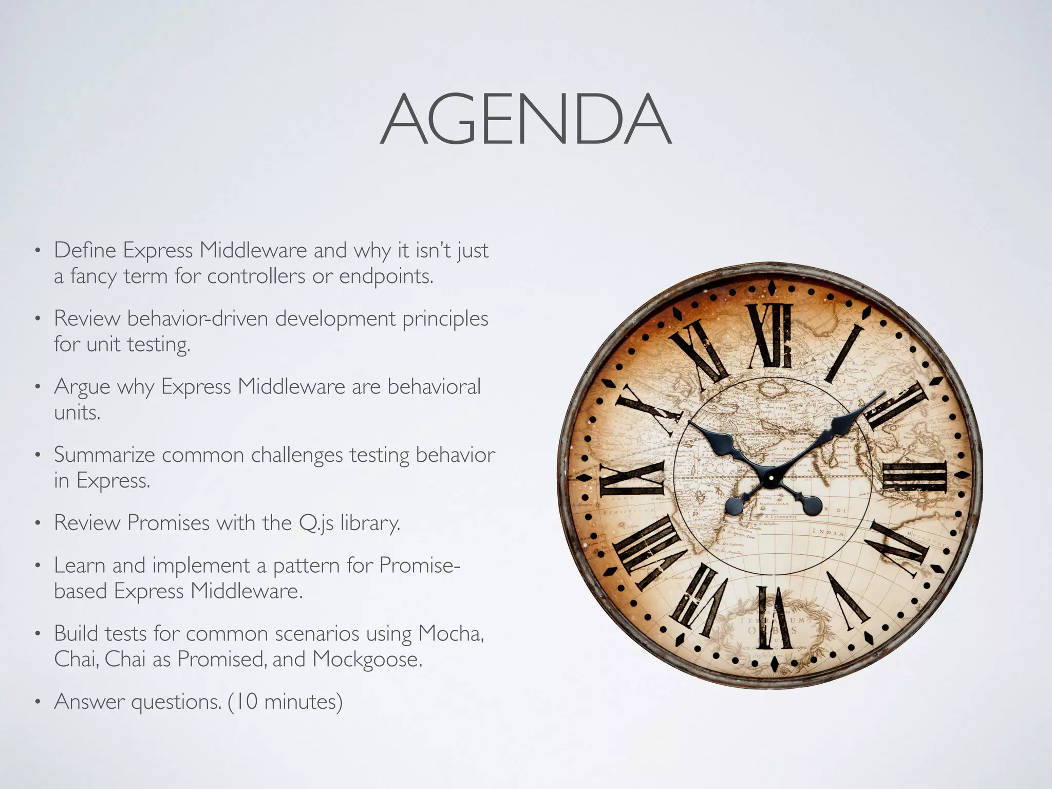 Unit Testing Express Middleware | PPT