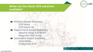 Unit testing hippo | PPT