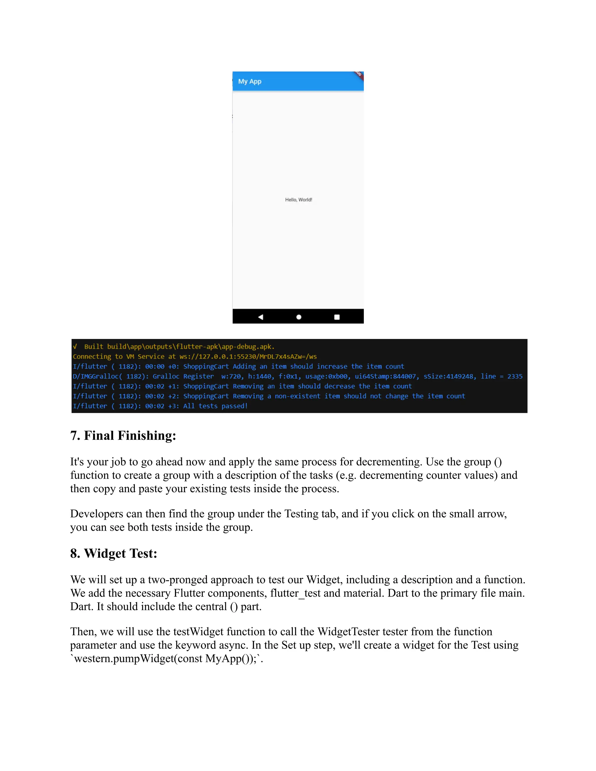 Unit Testing In Flutter From Workflow Essentials To Complex Scenarios Pdf