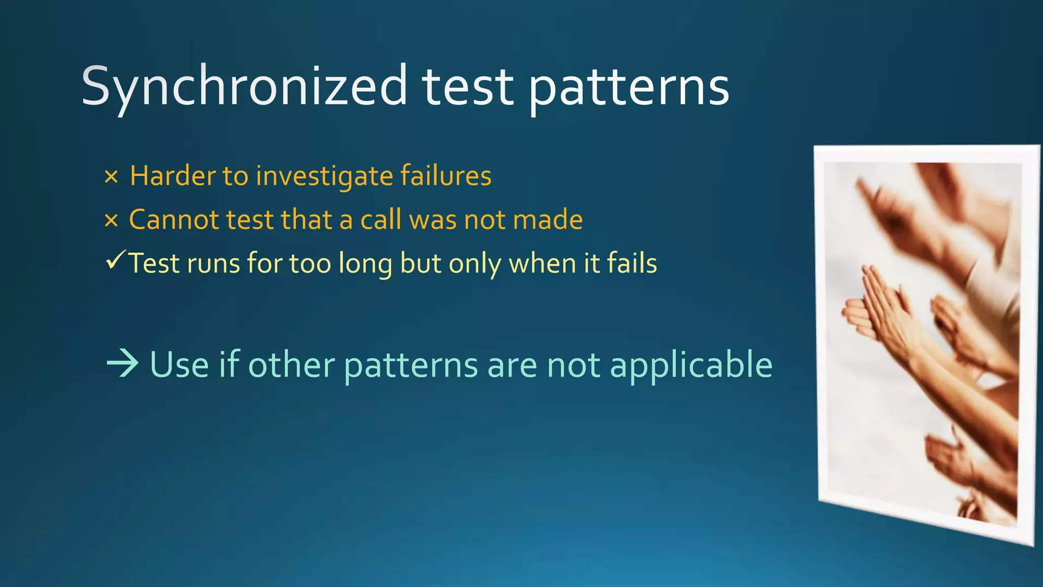 Unit Testing Patterns For Concurrent Code Ppt 2599