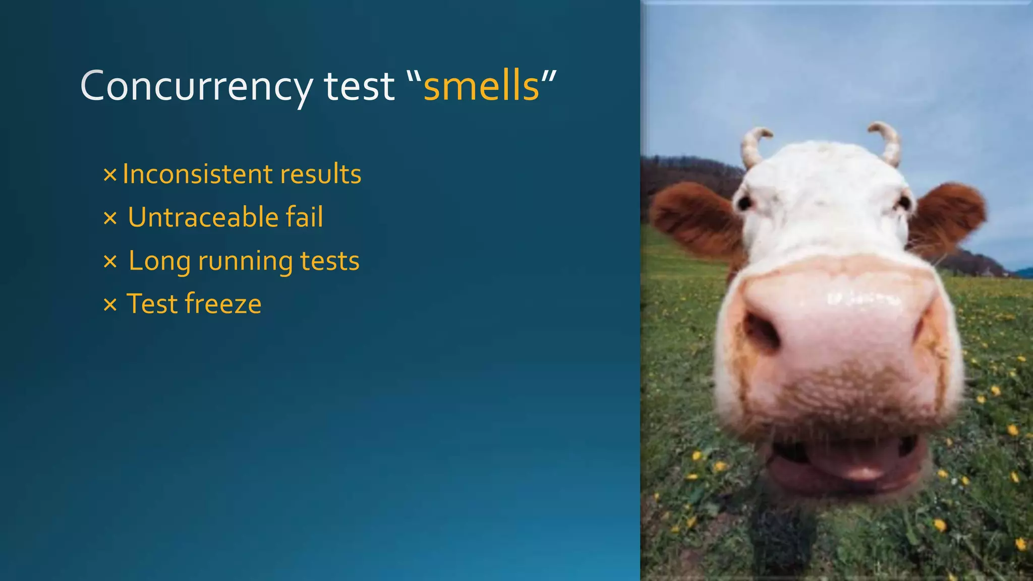 Unit Testing Patterns For Concurrent Code Ppt 5322