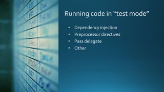 Unit testing patterns for concurrent code | PPTX