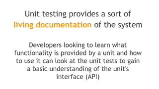 Unit testing, principles | PDF