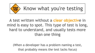 Unit testing, principles | PDF