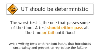Unit testing, principles | PDF