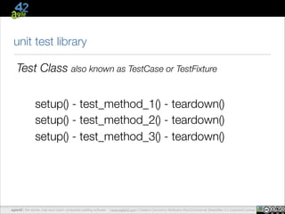 Unit test in a nutshell | PPT
