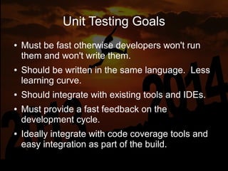 Unit Test Android Without Going Bald | PPT