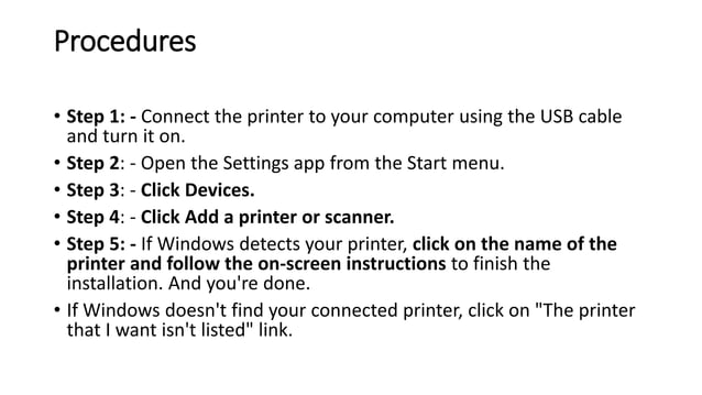 : Connect hardware peripherals Part one | PPTX | Operating Systems ...
