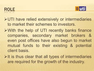Unit trust of india | PPT
