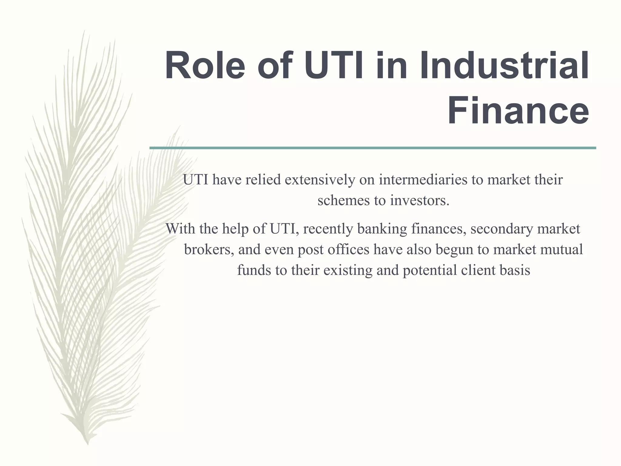 Unit trust of india | PPTX