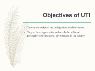 Unit trust of india | PPTX | Business Accounting & Finance | Business