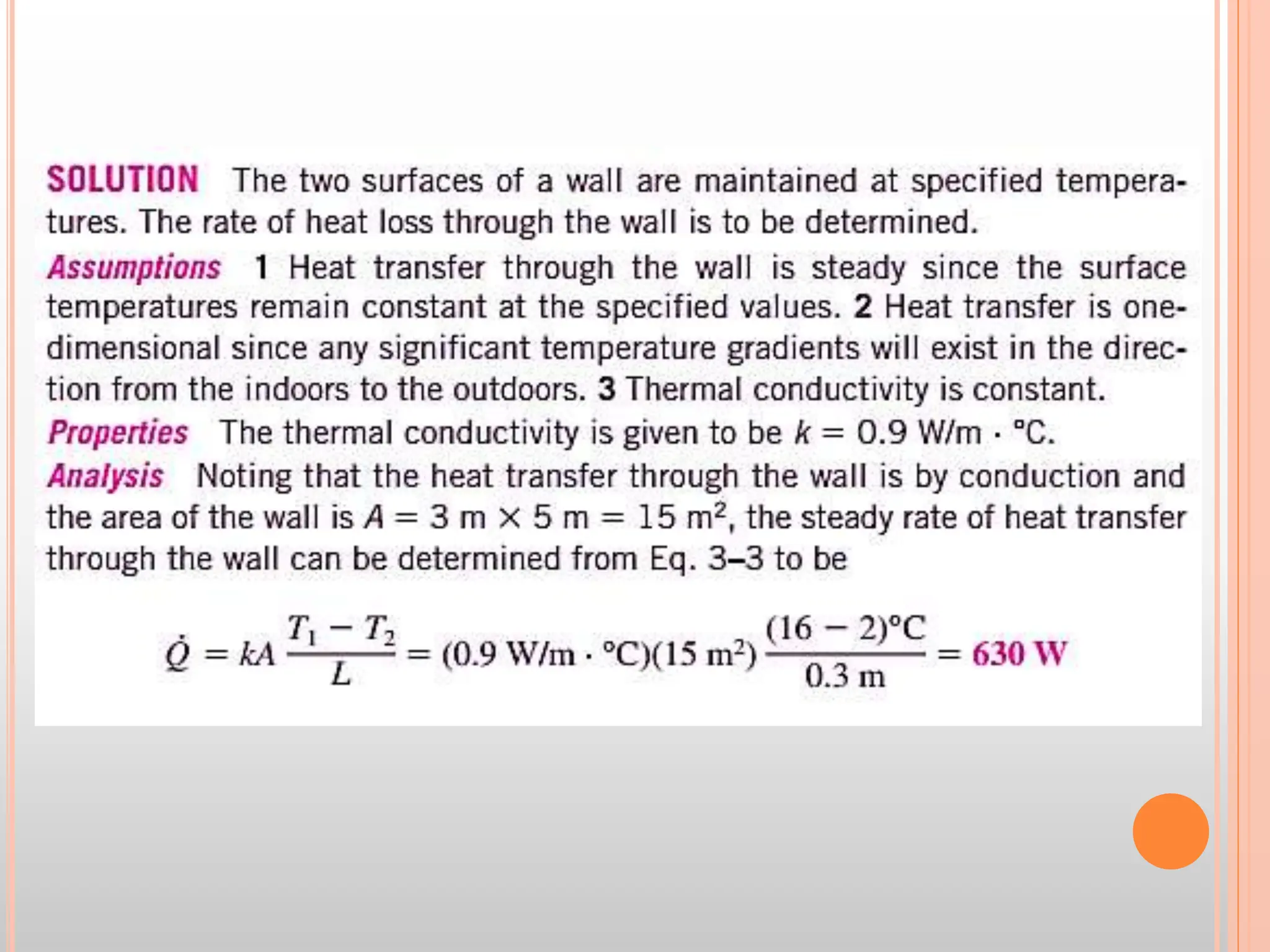 One Dimensional Steady State Heat Conduction | PPTX