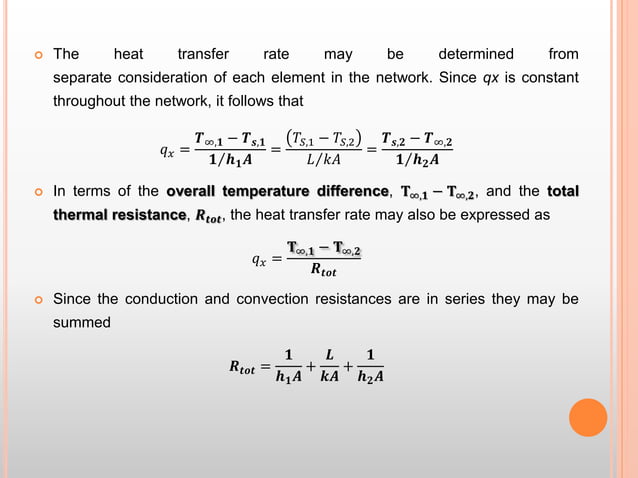 One Dimensional Steady State Heat Conduction | PPTX
