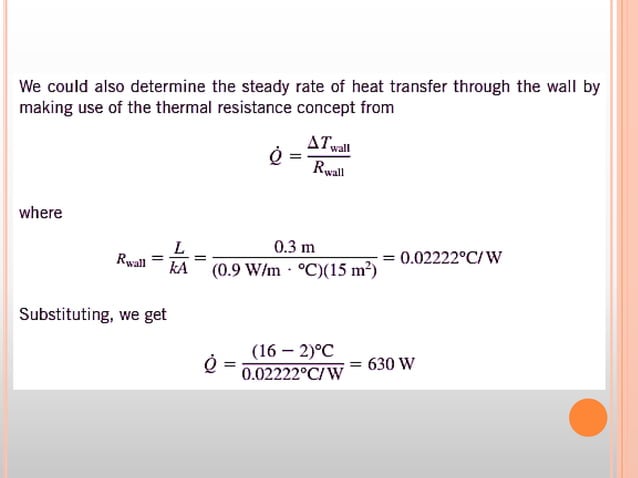 One Dimensional Steady State Heat Conduction | PPTX