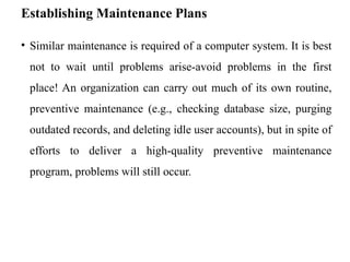 Implement maintenance procedures Unit Two.pptx