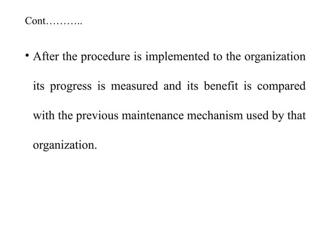 Implement maintenance procedures Unit Two.pptx