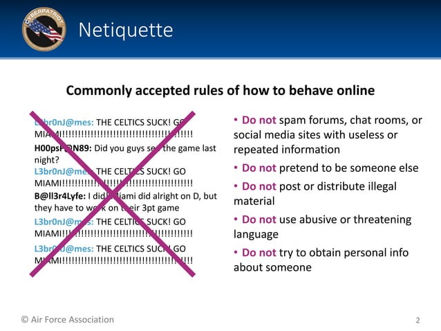 Unit+two+ +cyber+ethics+and+online+safety | PPT