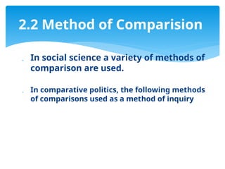 UNIT TWO Comparative ppt (1).pptx of governance | PPTX