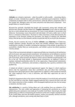 ORganisational Relation note chapter two | DOCX | Careers