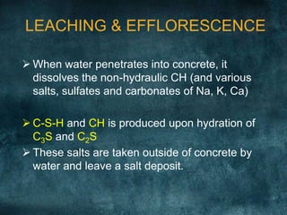 Properties of Fresh and Hardened Concrete | PPTX