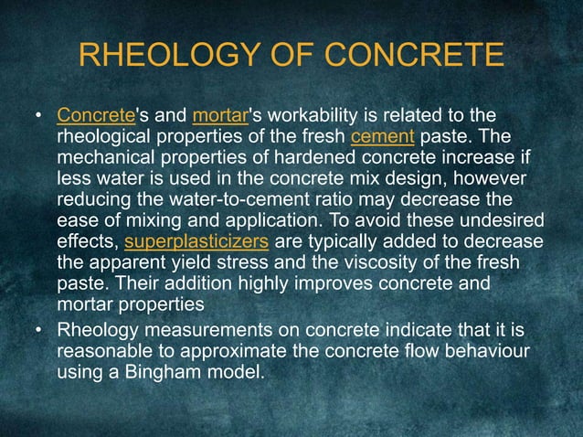 Properties of Fresh and Hardened Concrete | PPTX