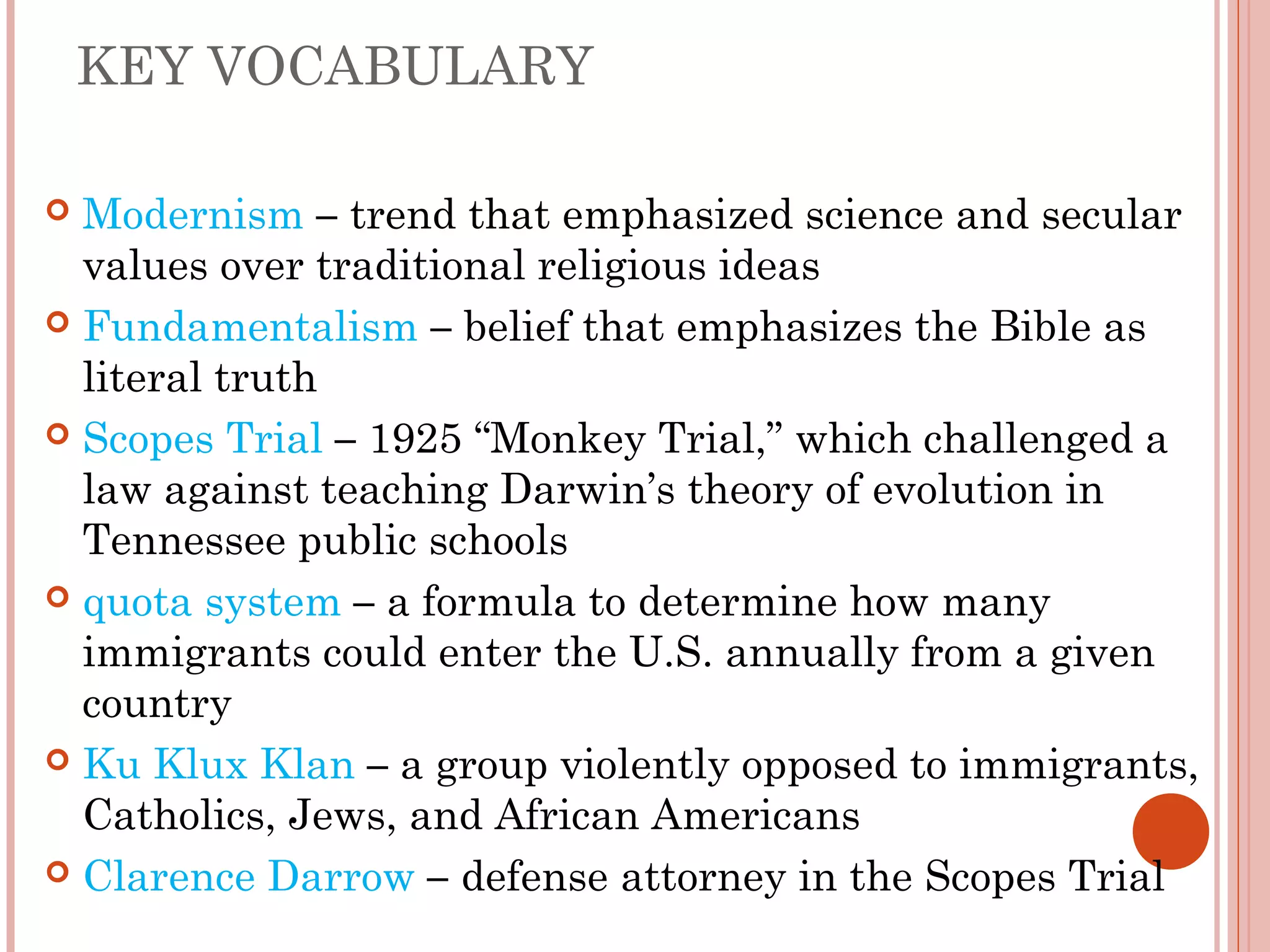 Unit 2 - The 1920s | PPT