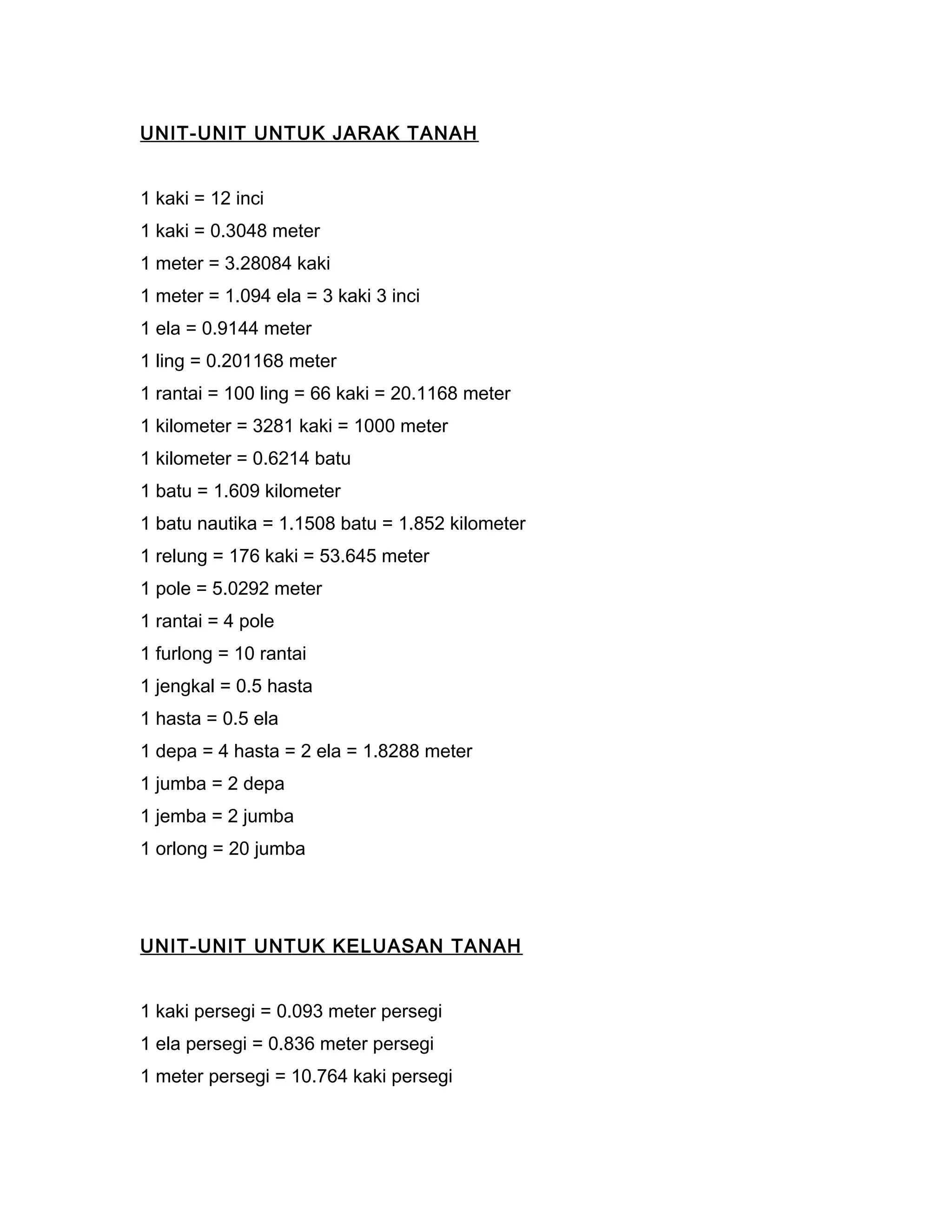 Unit ukuran | DOC