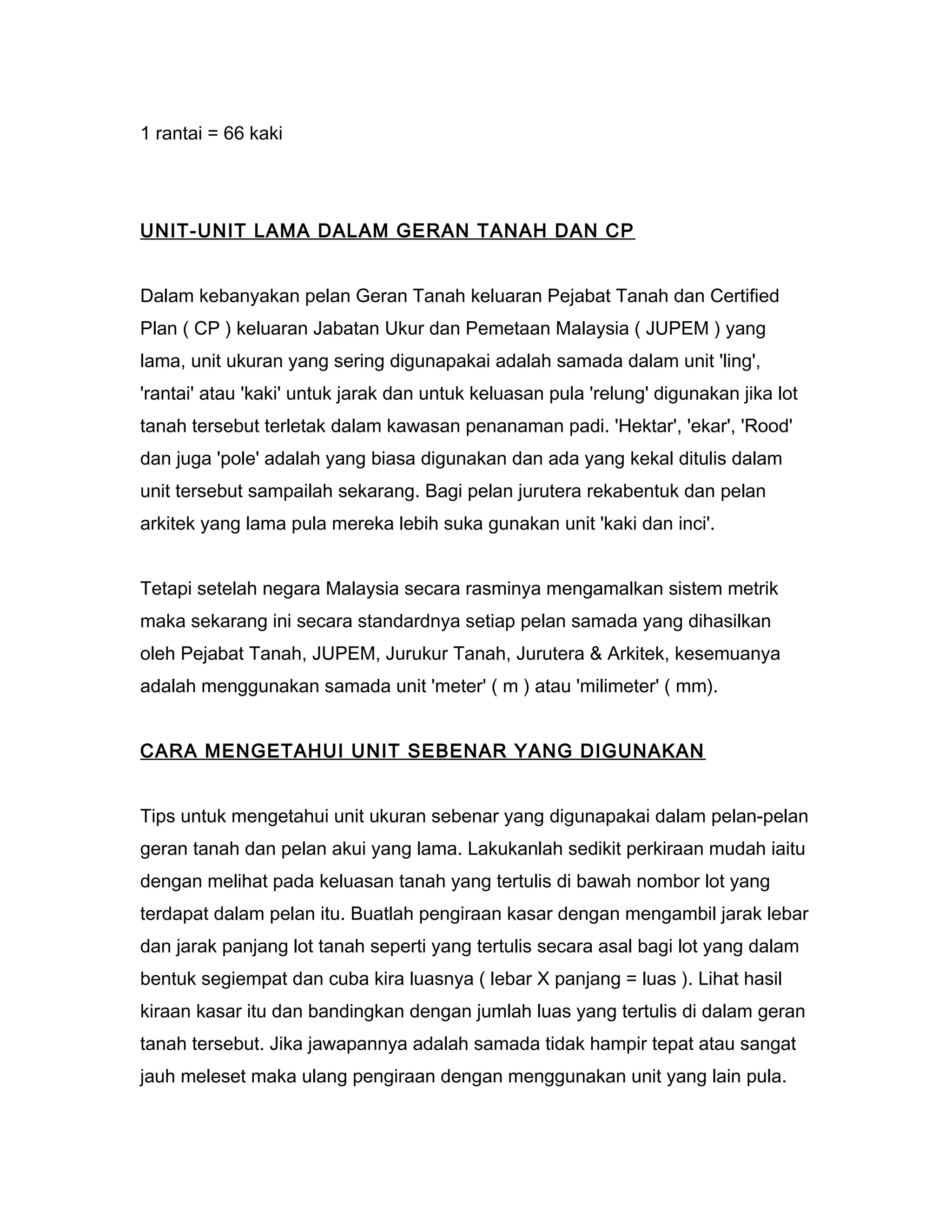 Unit ukuran | DOC