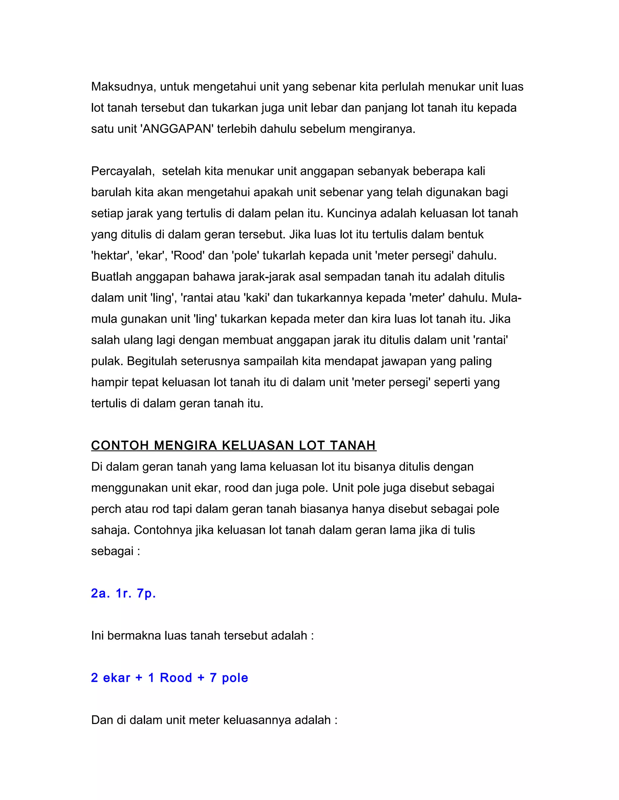 Unit ukuran | DOC