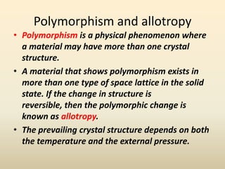 Crystal Physics | PPT
