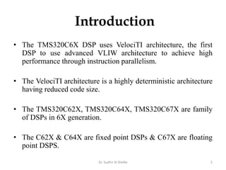 Unit v.tms320 cs6x | PDF