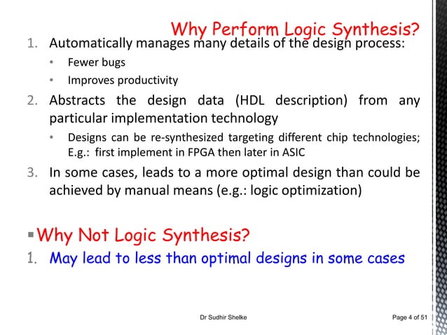 Unit v. HDL Synthesis Process | PDF