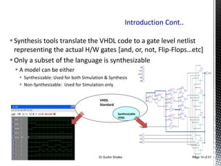 Unit v. HDL Synthesis Process | PPT