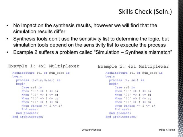 Unit v. HDL Synthesis Process | PPT