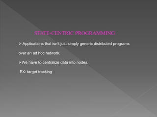SENSOR NETWORK PLATFORMS AND TOOLS | PPTX