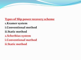Unit v conventional and solid state speed control of ac drives | PPTX