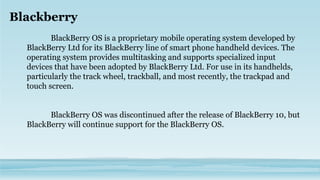 MOBILE PLATFORMS | PPT