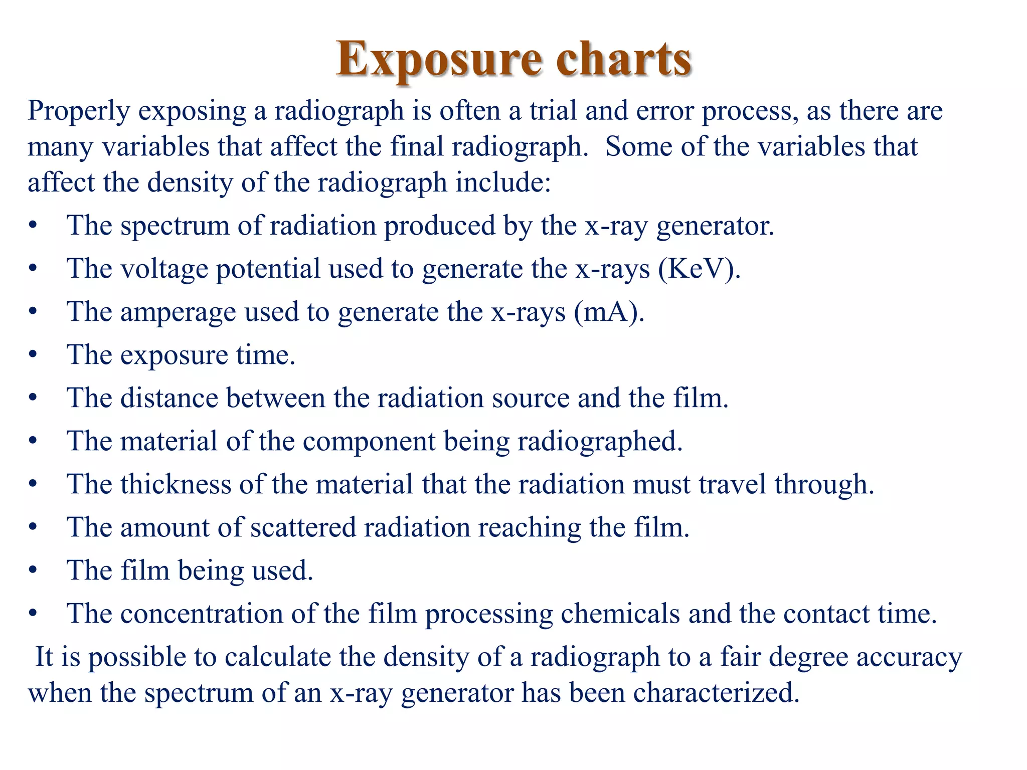 RADIOGRAPHY (RT) | PPTX