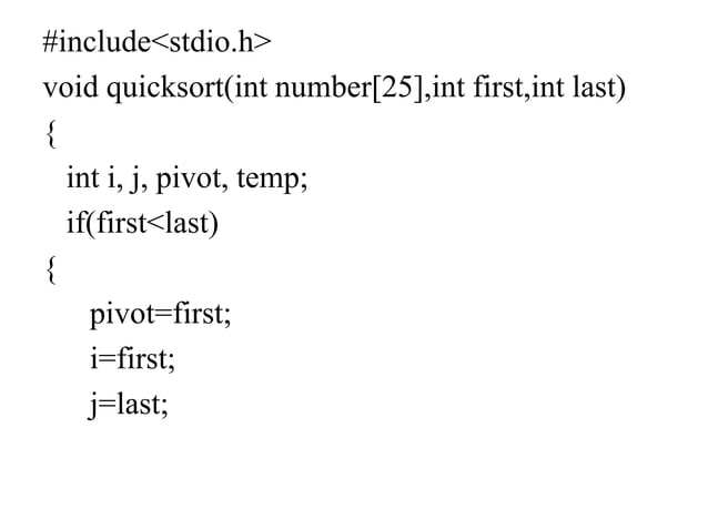DS - Quick Sort | PPT