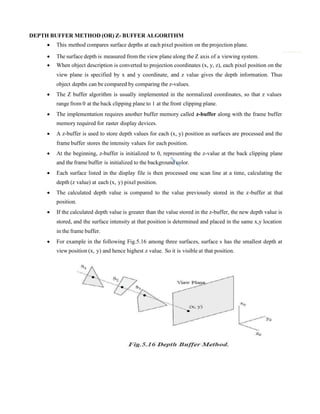 3-D Transformation in Computer Graphics | PDF