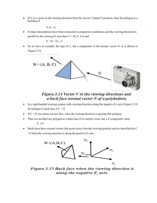 3-D Transformation in Computer Graphics | PDF