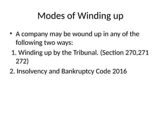 Modes of winidup Notes unit v.pptx