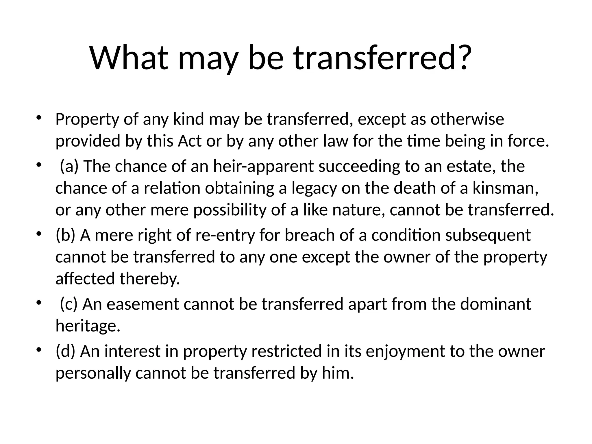 The Transfer of Property Act, 1882 unit v.pptx