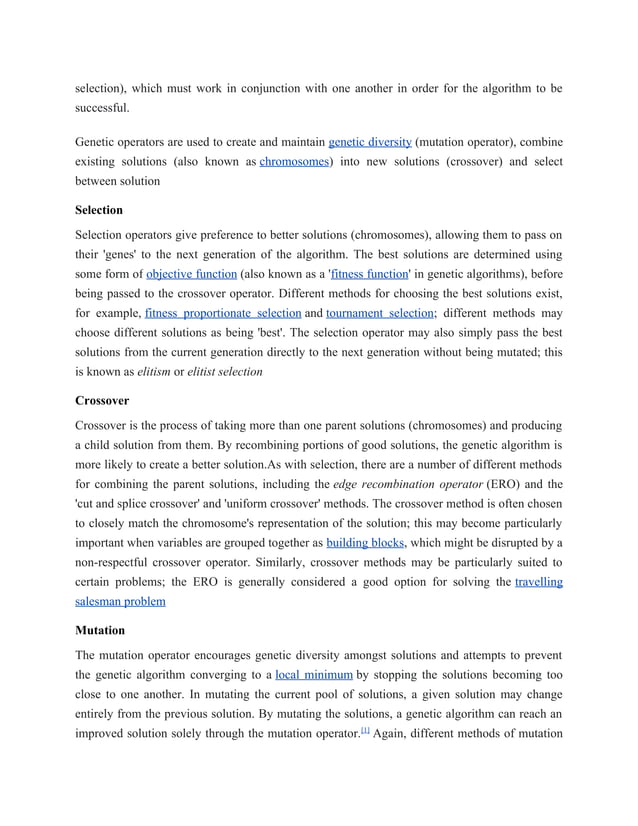 introduction to machine learning unit iV | DOCX