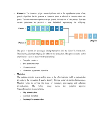 introduction to machine learning unit iV | DOCX