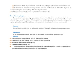 Unit_V.Game theory.pptx abcdefghijlkmncnc | PPT