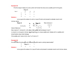Unit_V.Game theory.pptx abcdefghijlkmncnc | PPT