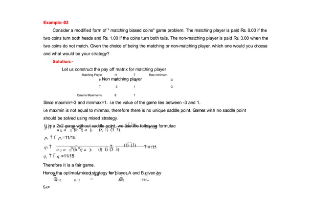 Unit_V.Game theory.pptx abcdefghijlkmncnc | PPT