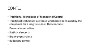 UNIT V - CONTROLLING.pptx