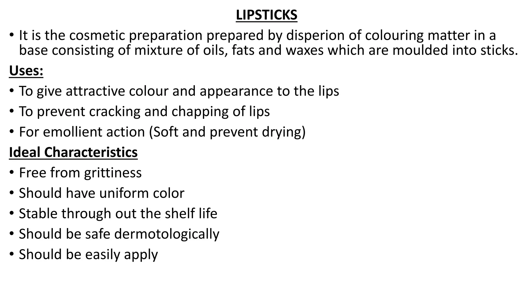 UNIT V - COSMETIC PREPARATIONS.pptx